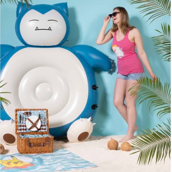 Pokemon | Swim | Snorlax Pokmon Pool Float Enormous | Poshmark